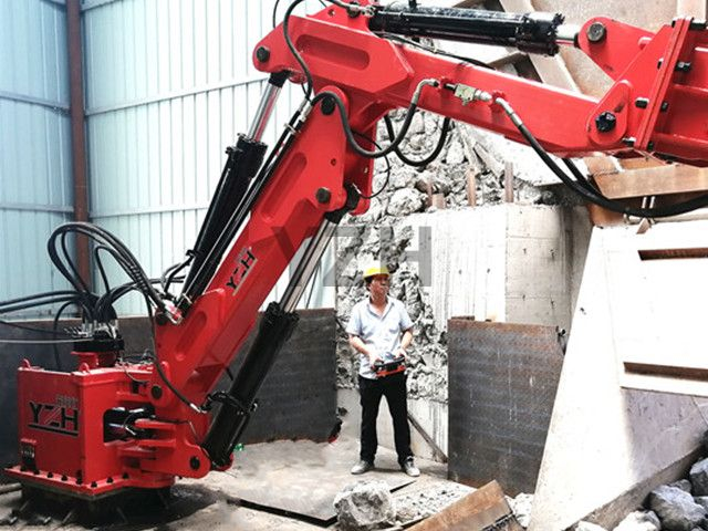 Static Hydraulic Rockbreaker Boom System - Buy rockbreaker boom system ...