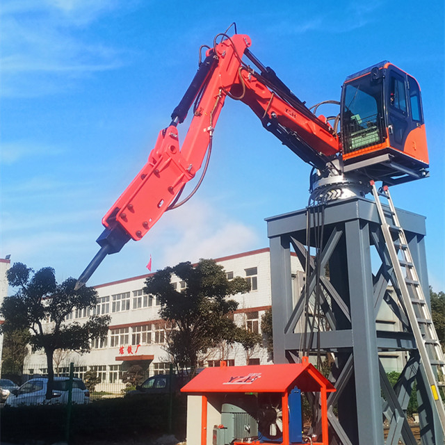 Pedestal Boom Rock Breaker System - Buy Pedestal Boom Rock Breaker ...