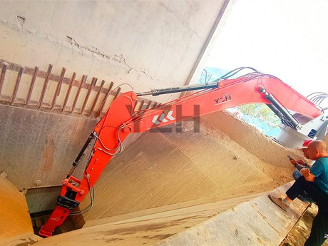 Stationary Hydraulic Boom System - Buy hydraulic boom, boom system ...