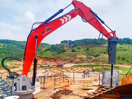 Rockbreaker Boom System Greatly Improves Productivity For Mine - China YZH®