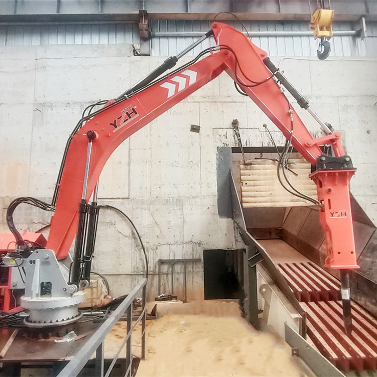 YZH Fixed Hydraulic Manipulator Was Successfully Installed In Hainan ...