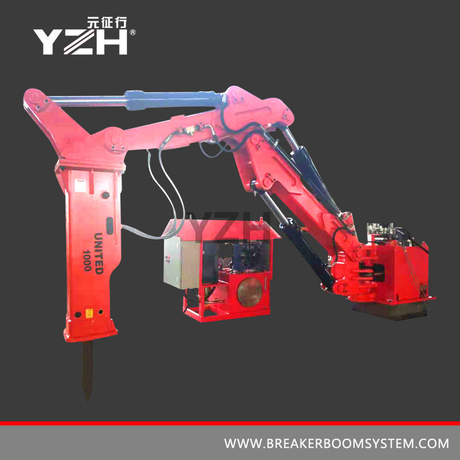 Pedestal Rock Breaker Booms System For Mining Or Grizzly - Buy Breaker ...